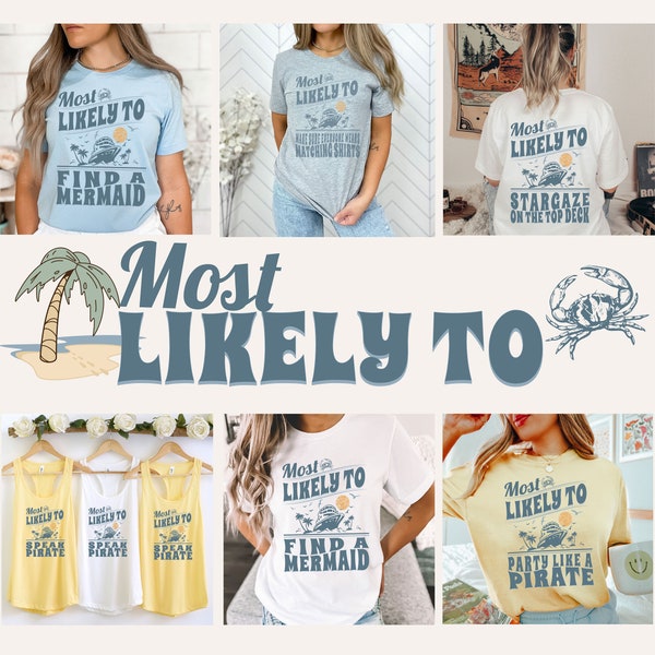 Most Likely to Shirt Cruise - Etsy