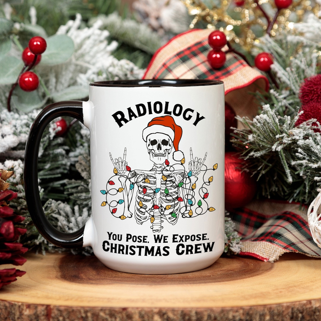 Radiologist Gift for Christmas 2022, Radiology Tech Large Coffee Mug ...