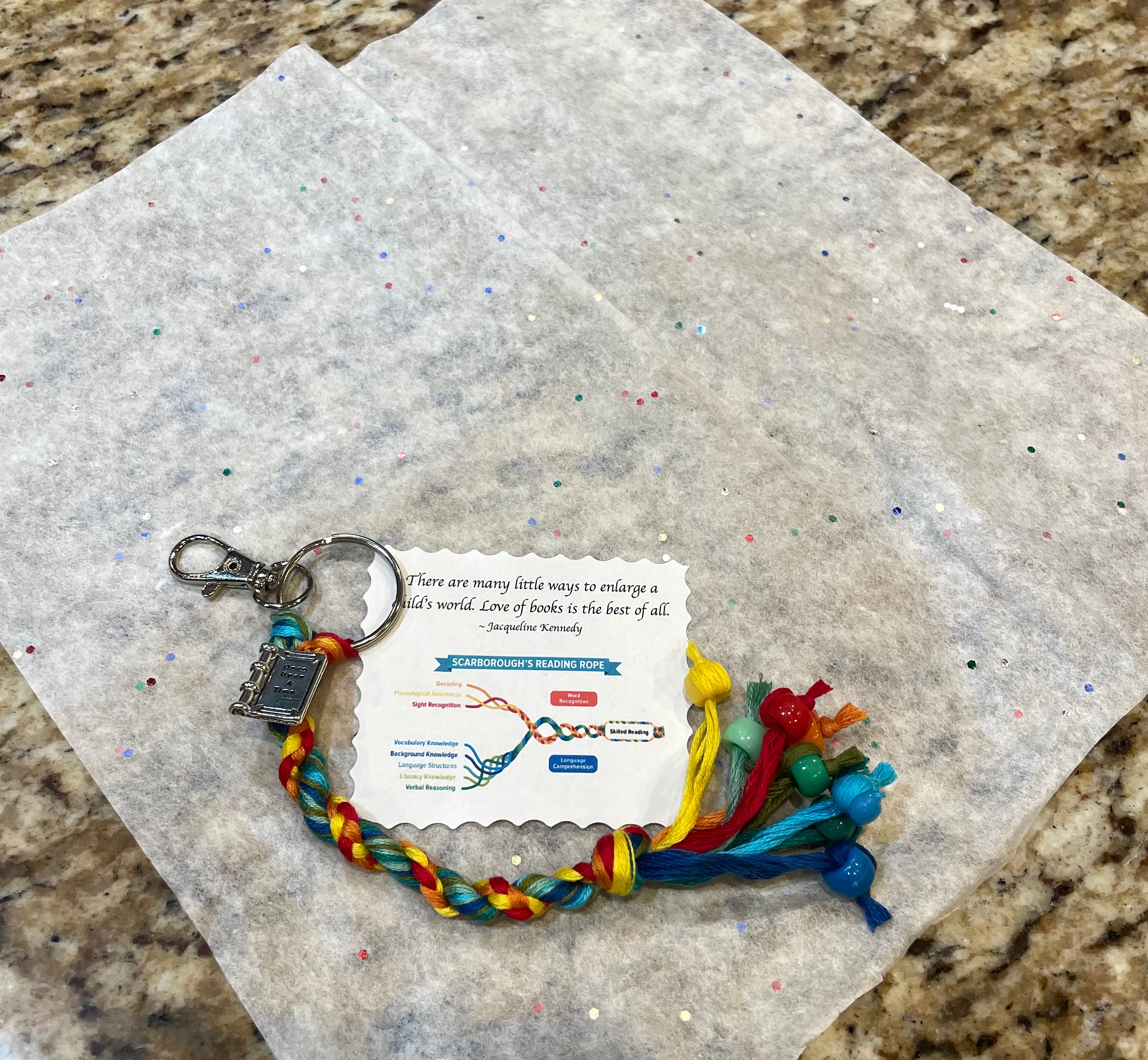 Scarborough's Reading Rope Keychain or Bookmark - Etsy