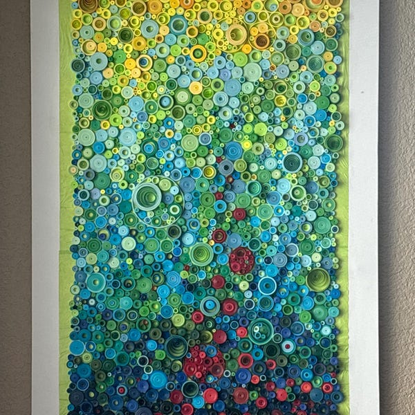 Rolled Paper Art - Etsy