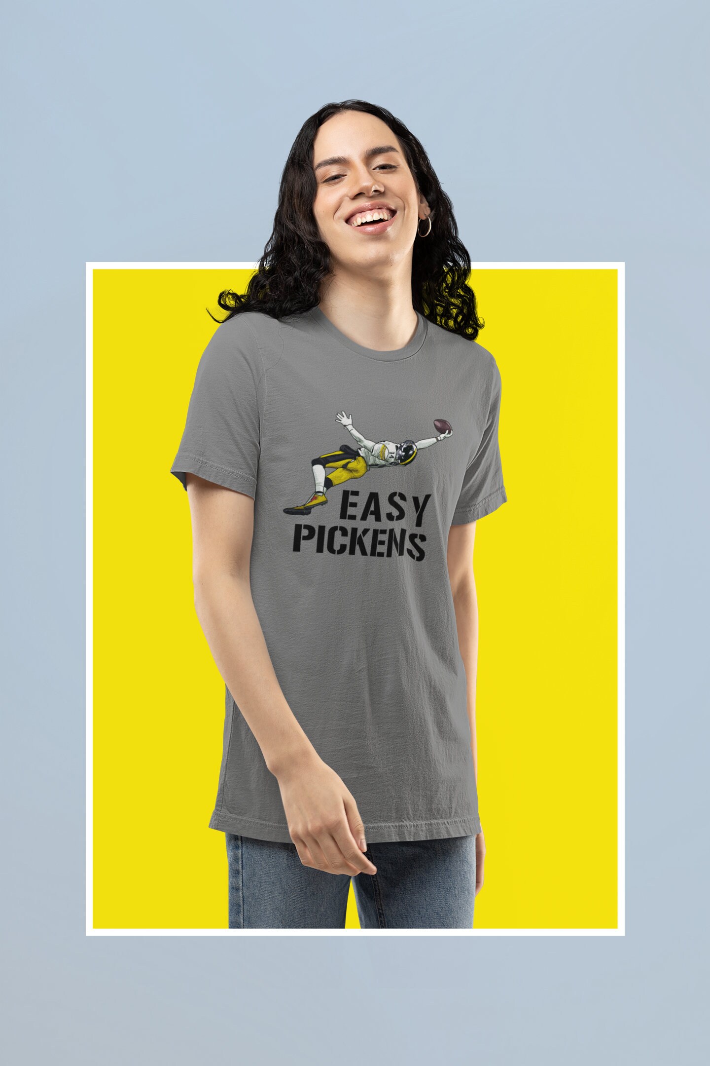 Easy Pickens Pittsburgh Football T-shirt - Etsy