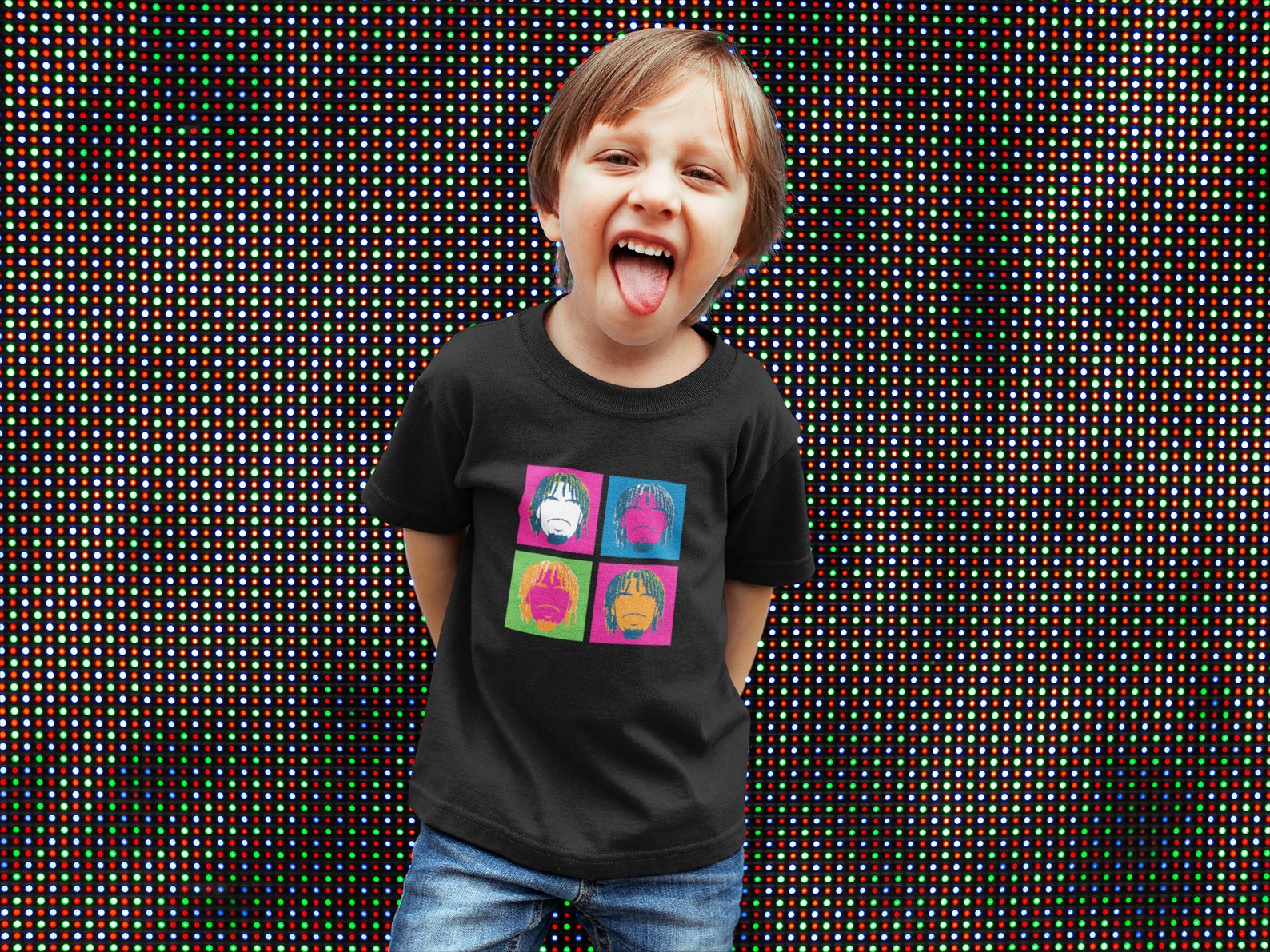Maxey Warhol Pop Art Toddler Youth T-shirt - Love City Shirts - Etsy