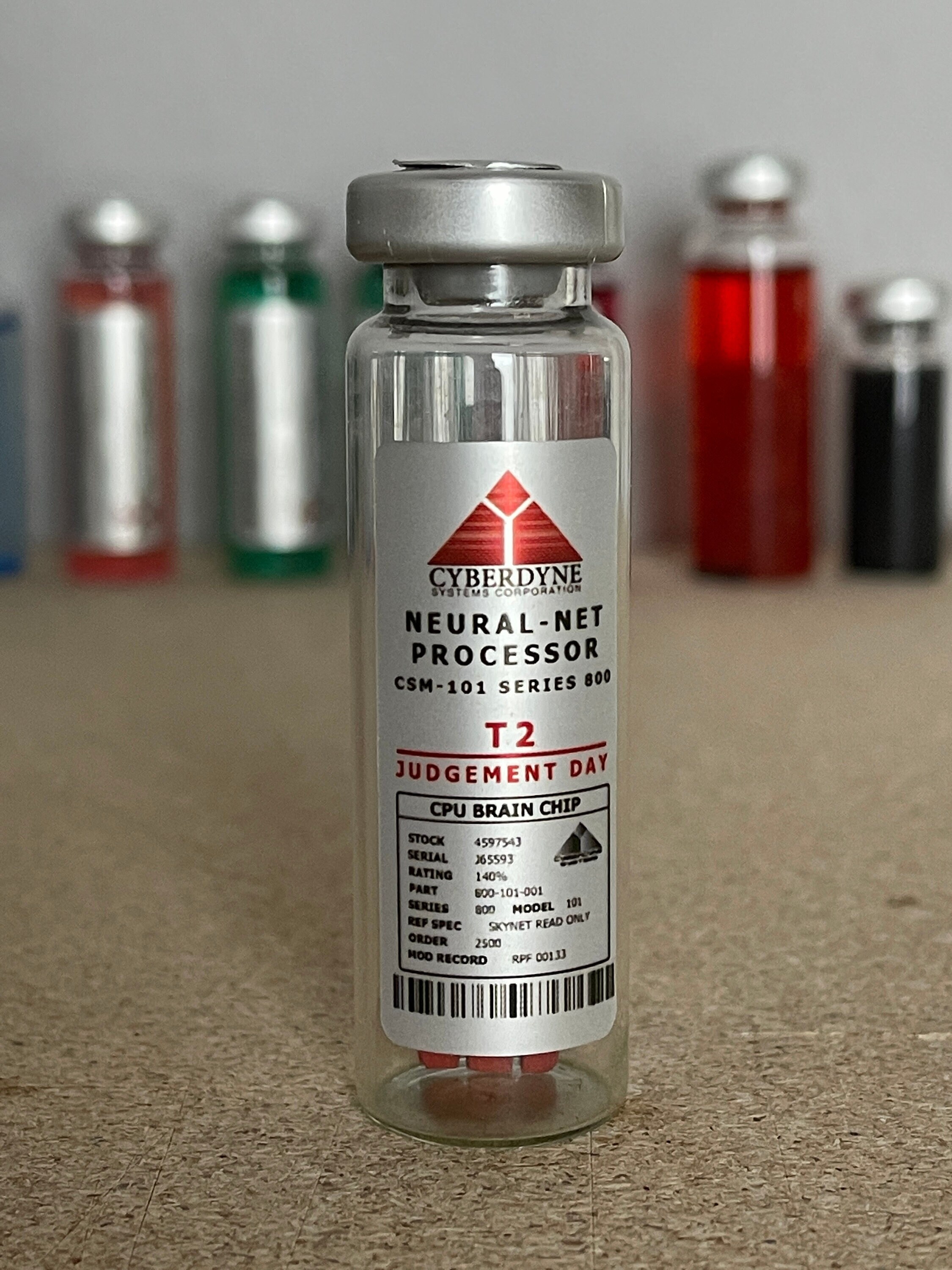 Terminator Chip T-800 - Etsy