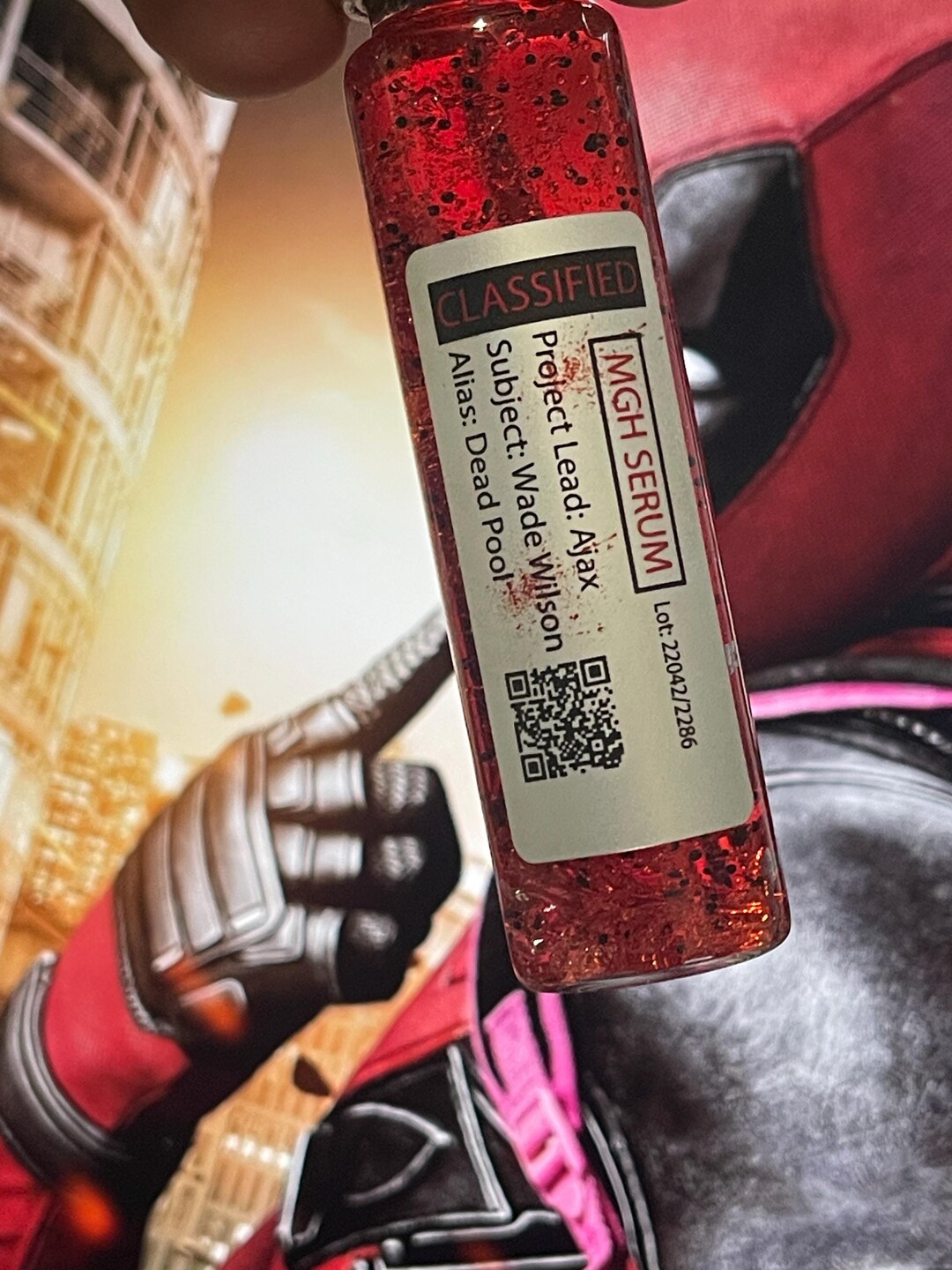 Deadpool Blood Mutant Grouth / Wade Wilson / Ajax / Alkaly / Weapon X ...
