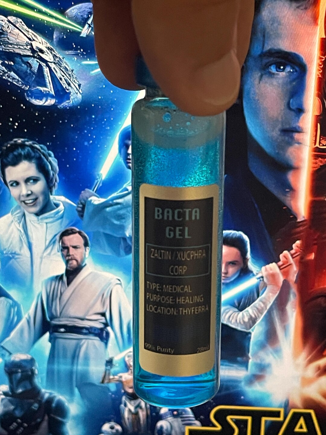 Bacta Gel Vial Prop / Star Warss / Jedi / Movie Saga Replica - Etsy