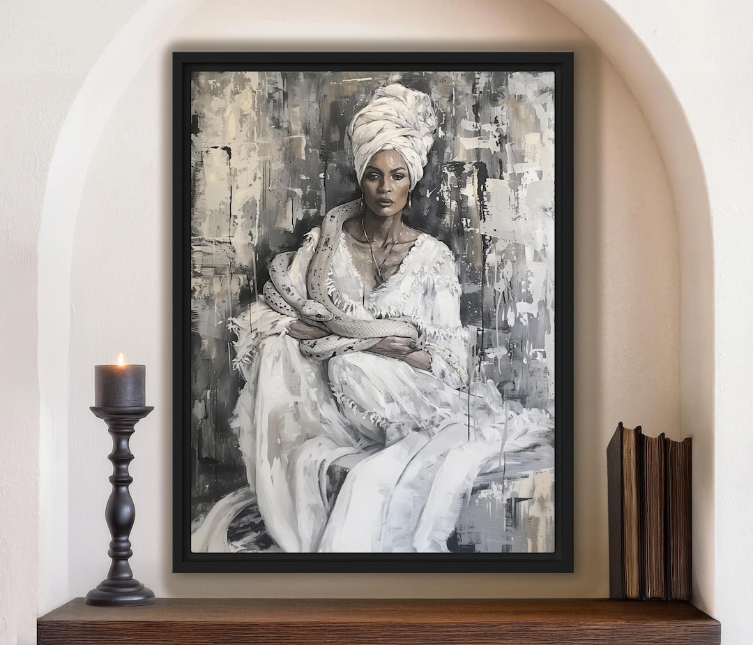 Marie Laveau Voodoo Queen Art Print – New Orleans Gothic Wall Decor #3 ...