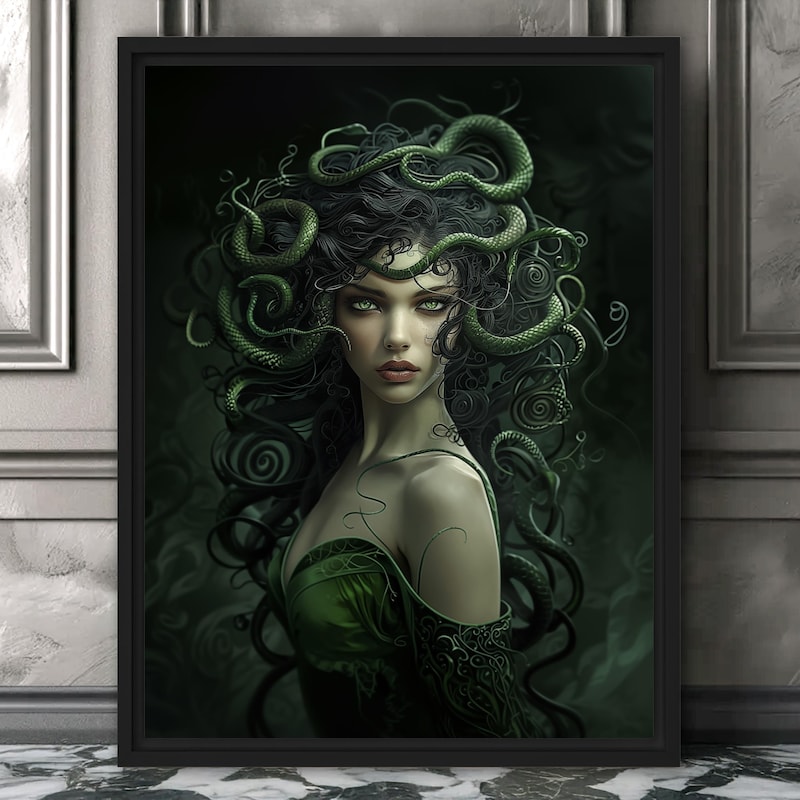 Medusa Art - Etsy