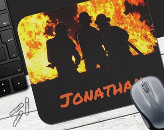Fire Dept Mouse Pad - Etsy