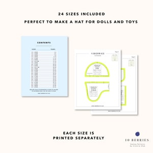 Ushanka Hat Sewing Pattern 24 Sizes With Photo Instructions - Etsy