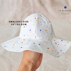 Sun Hat Sewing Pattern With Instructions - Etsy
