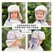 Ushanka Hat Sewing Pattern 24 Sizes With Photo Instructions - Etsy
