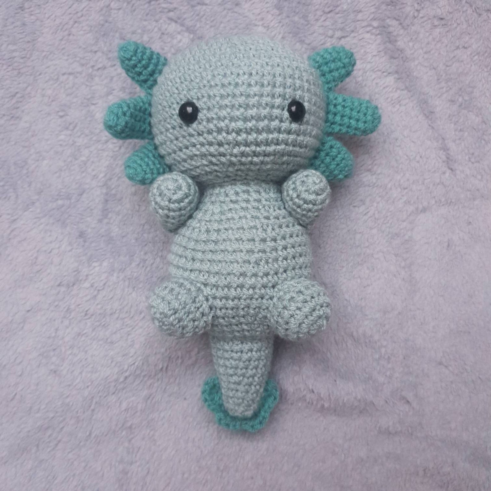 Crocheted Axolotl Amigurumi - Etsy