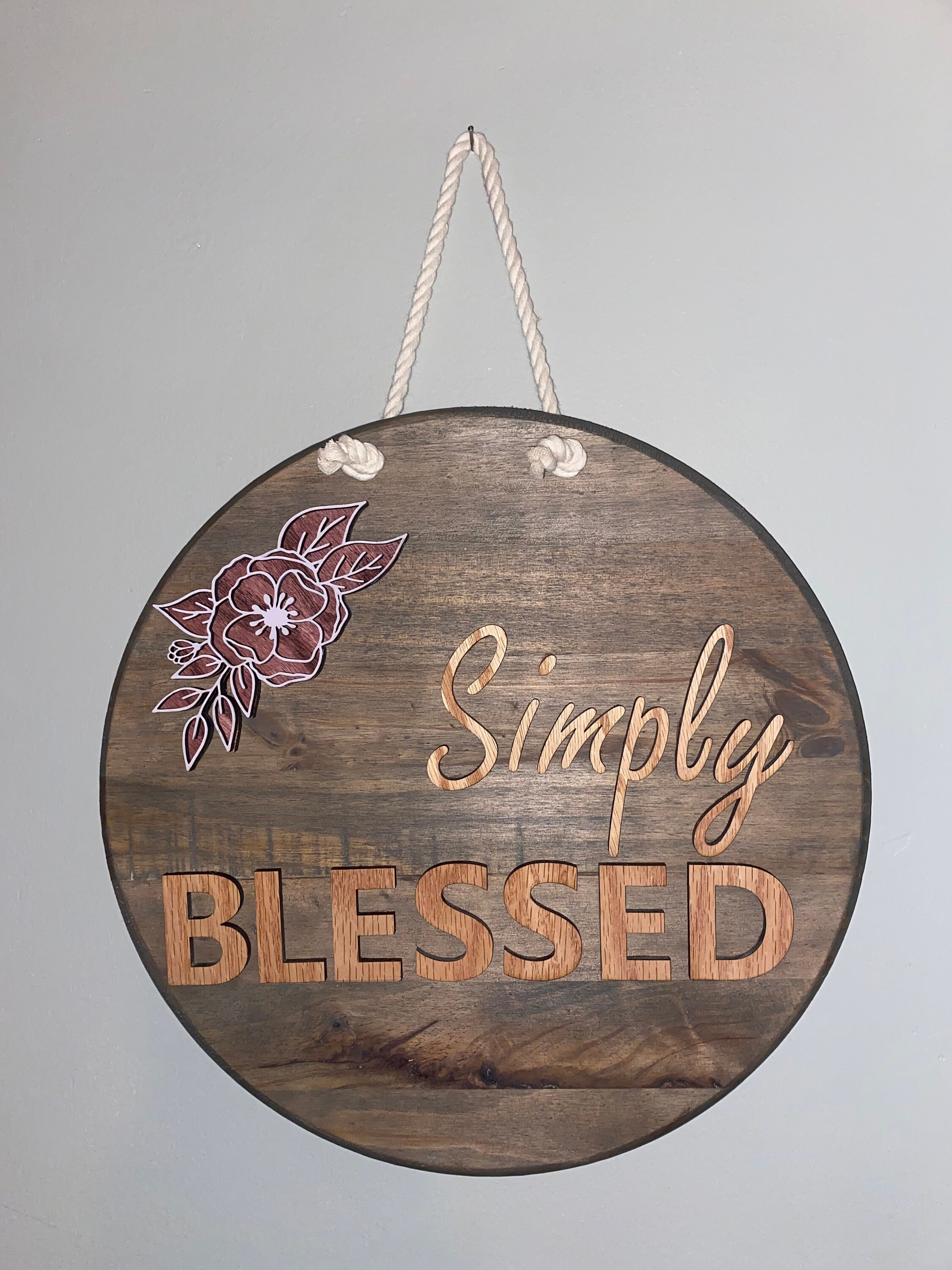15 Inch Circle Sign - Etsy