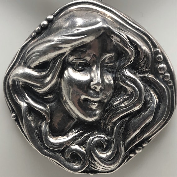 Antique Henryk Winograd Art Nouveau Repousse Fine Ste… - Gem