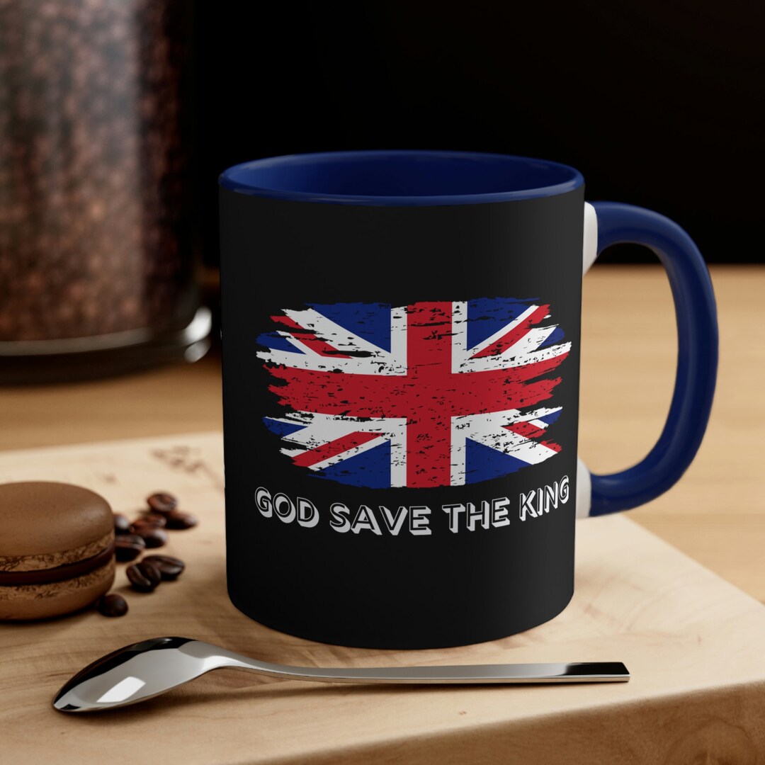 God Save the King, Coronation Coffee Mug, King Charles III Royal Mug ...