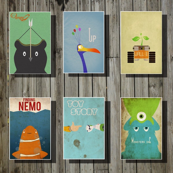 Pixar - Etsy