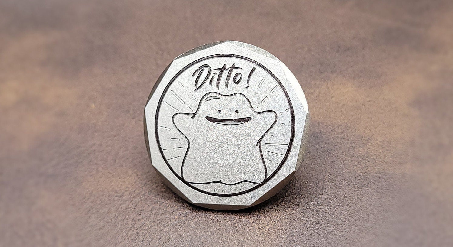 Ditto Sus Pikachu Pokemon Flip Coin - Etsy