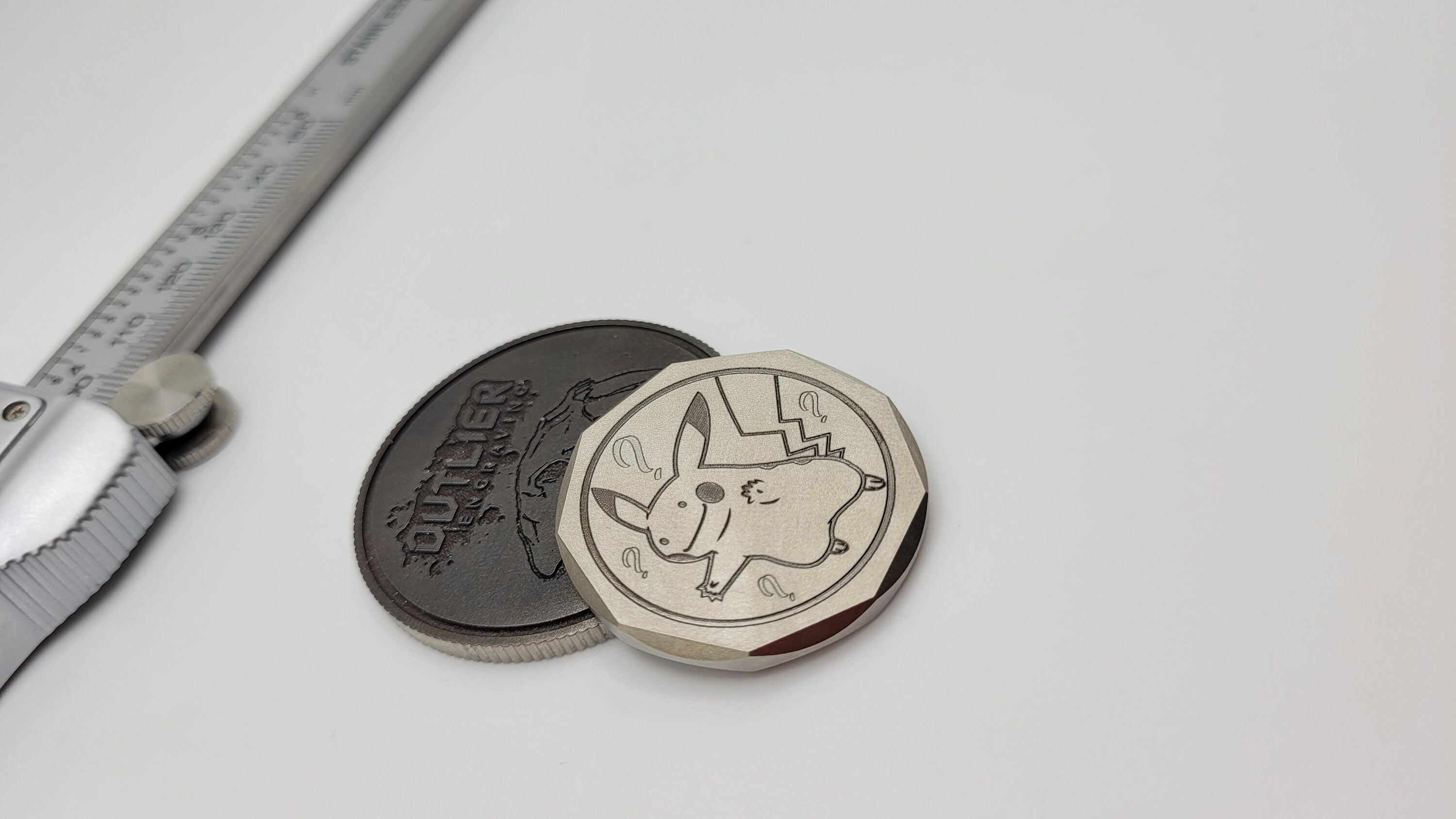 Ditto Sus Pikachu Pokemon Flip Coin - Etsy