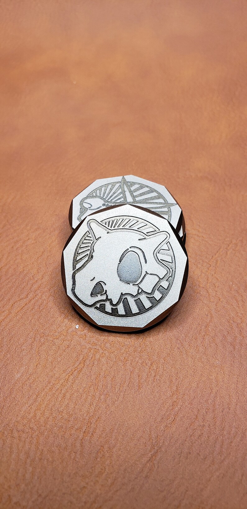 Cubone Skull Pokemon Flip Coin - Etsy