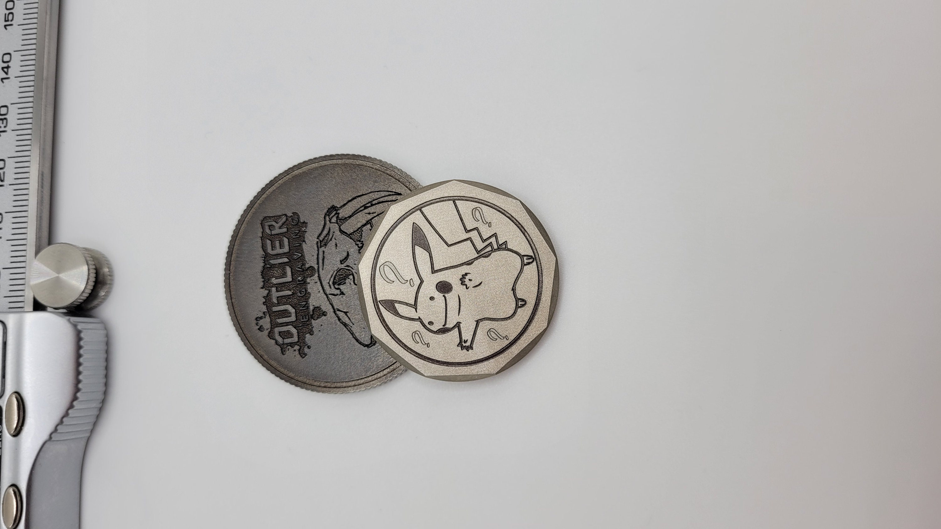 Ditto Sus Pikachu Pokemon Flip Coin - Etsy