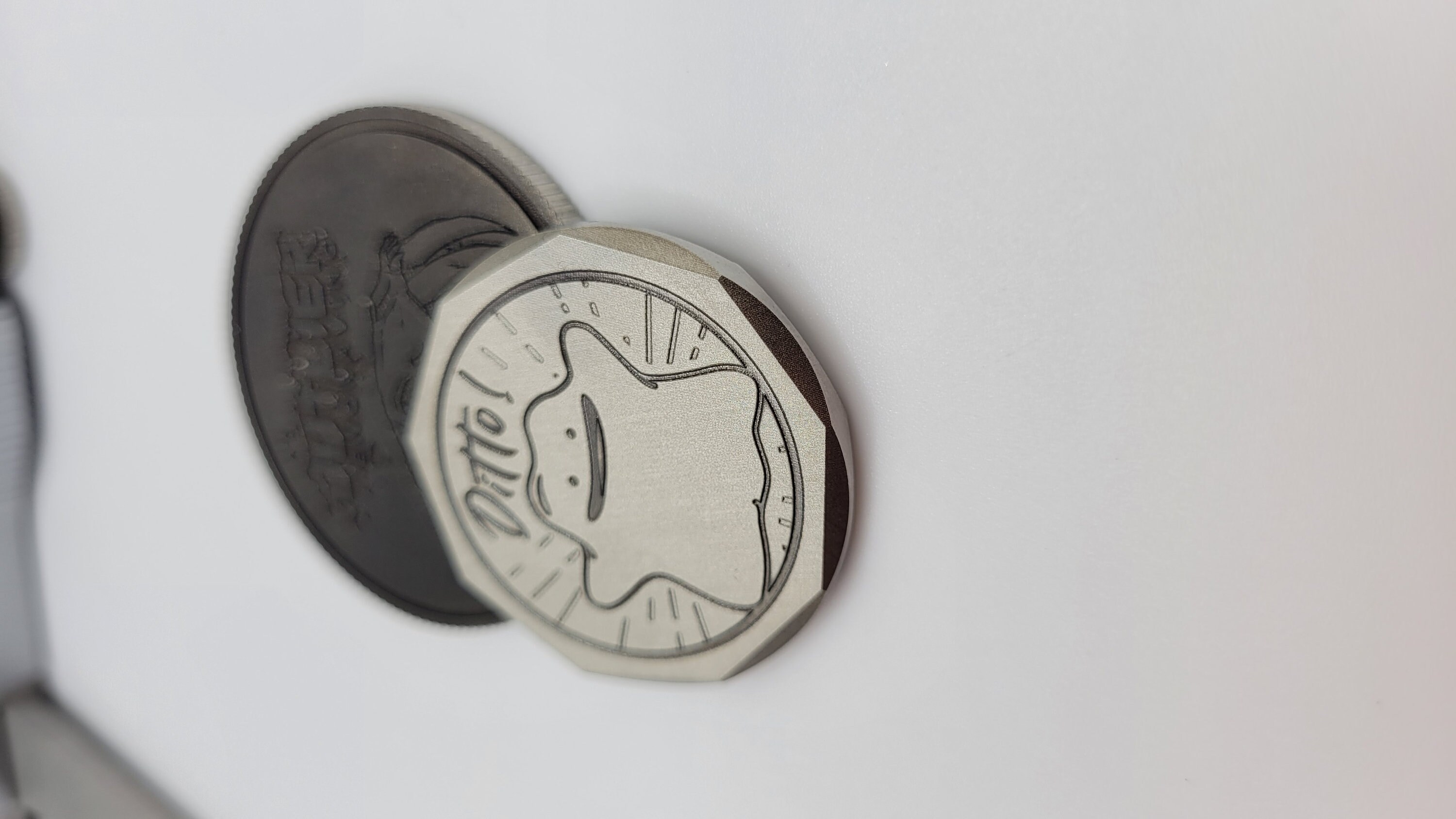 Ditto Sus Pikachu Pokemon Flip Coin - Etsy