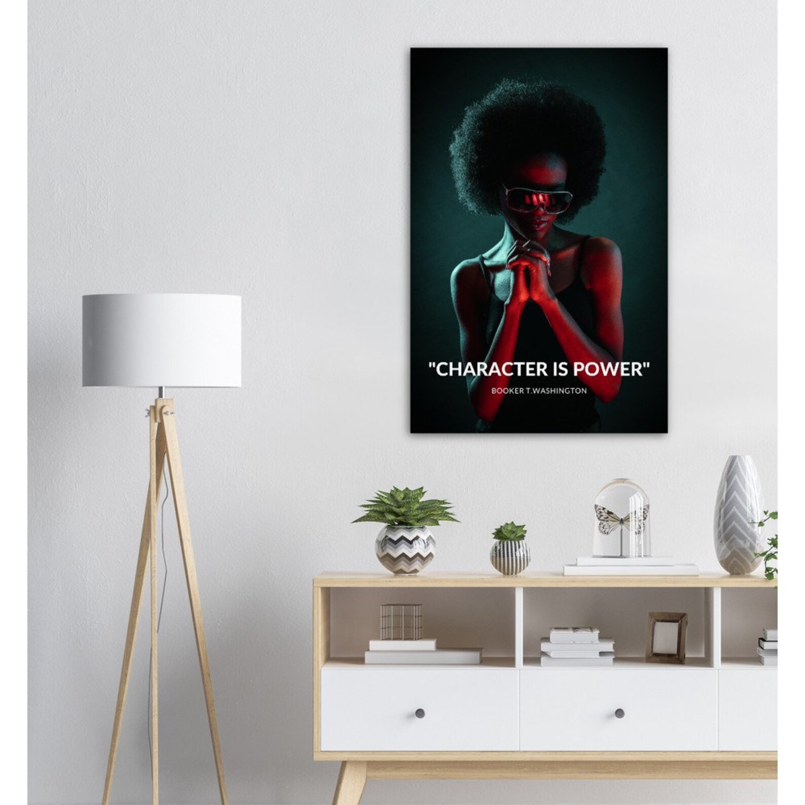 Character is Power Motivational Poster Wall Art Inspirational Quotes ...