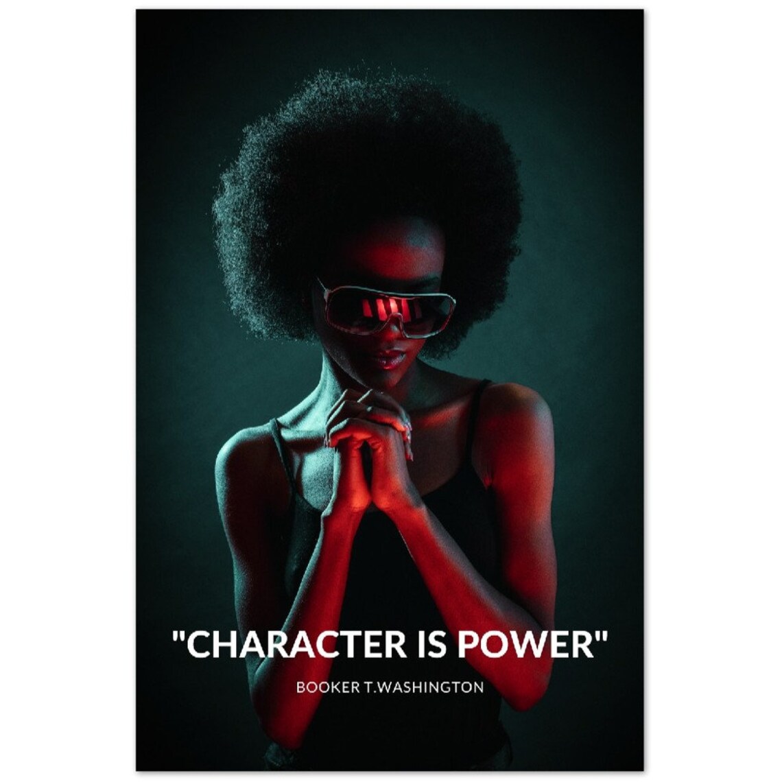 Character is Power Motivational Poster Wall Art Inspirational Quotes ...