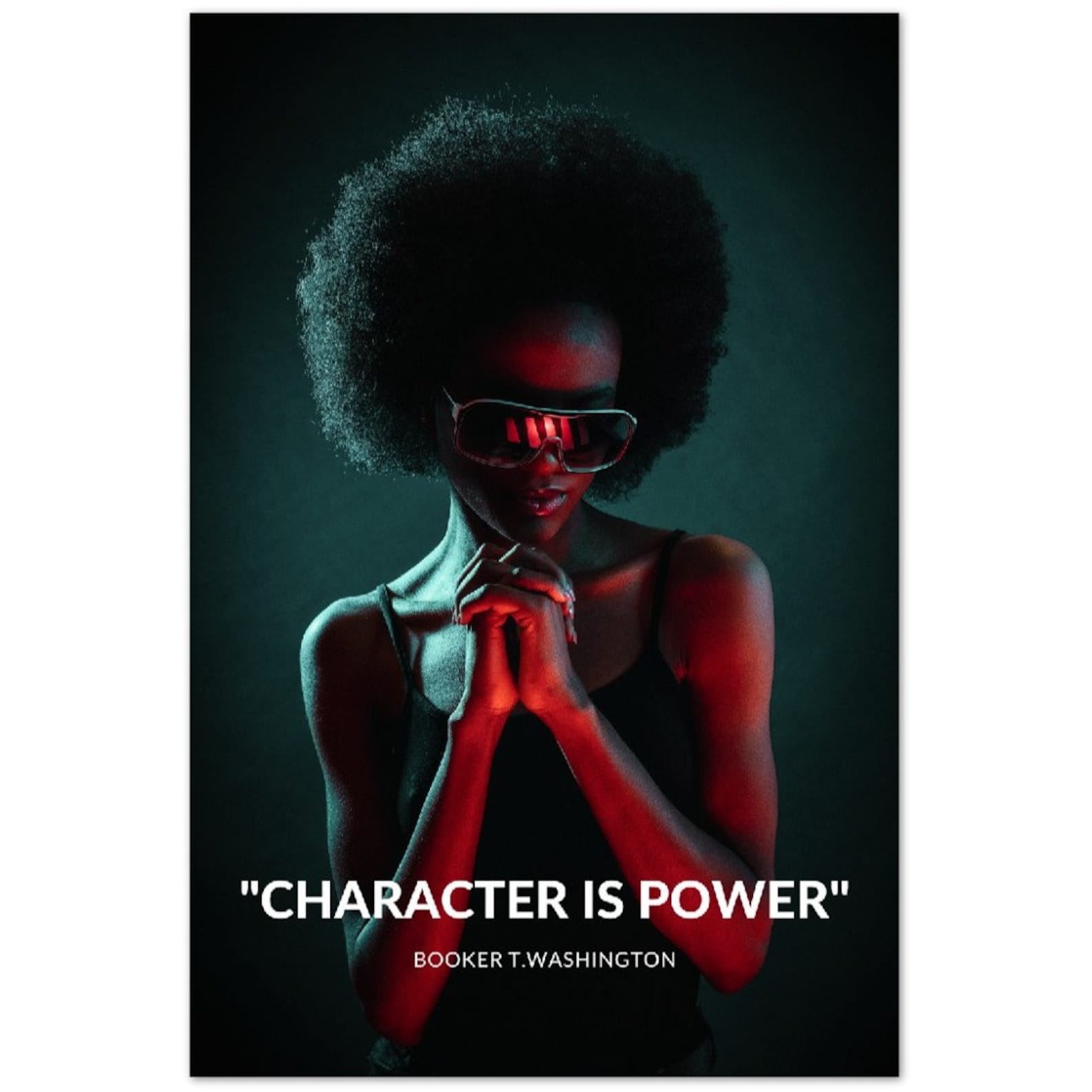 Character is Power Motivational Poster Wall Art Inspirational Quotes ...