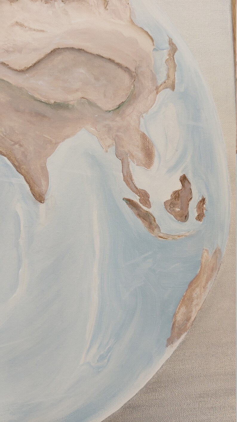 Planet Earth. Acrylic on Canvas. 24/20 Dm . Universal Painting ...