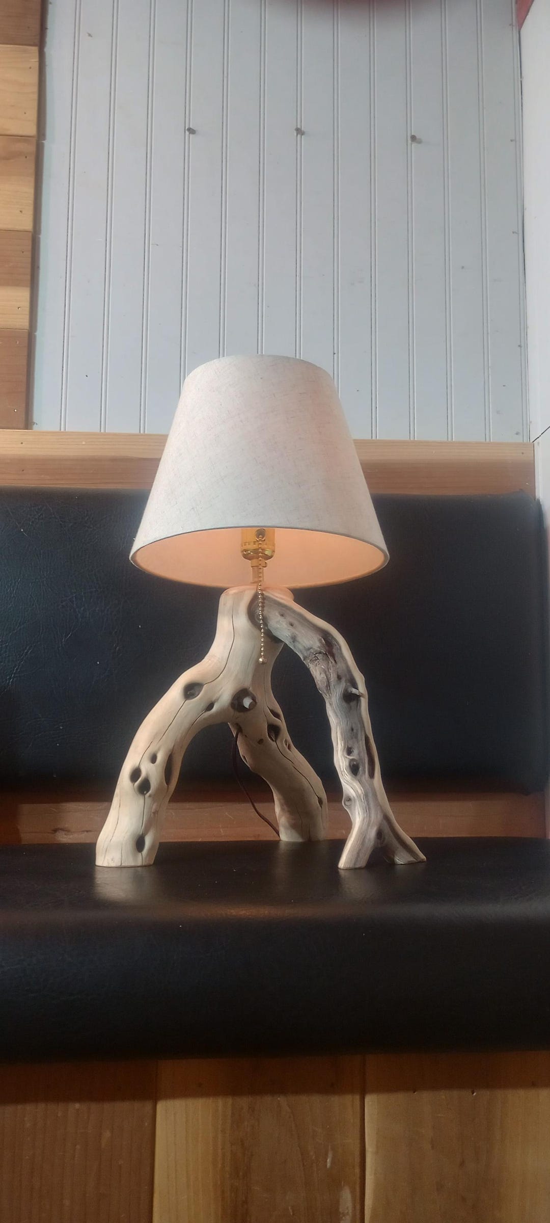 Lamp From a Tree Branch! Driftwood Table Lamp for Living Room, Bedroom ...