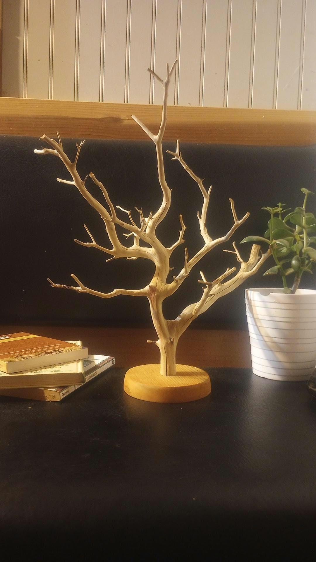 Tree Branch Jewelry Holder, Necklace Earring Bracelet and Ring Display ...