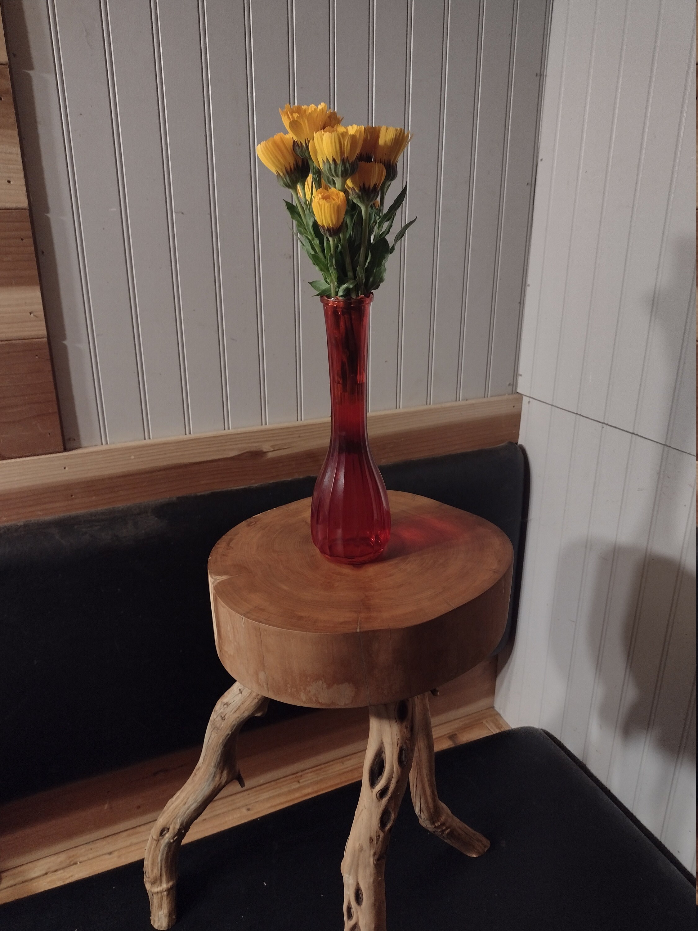 Live Edge Rustic Stool or Side Table - Etsy