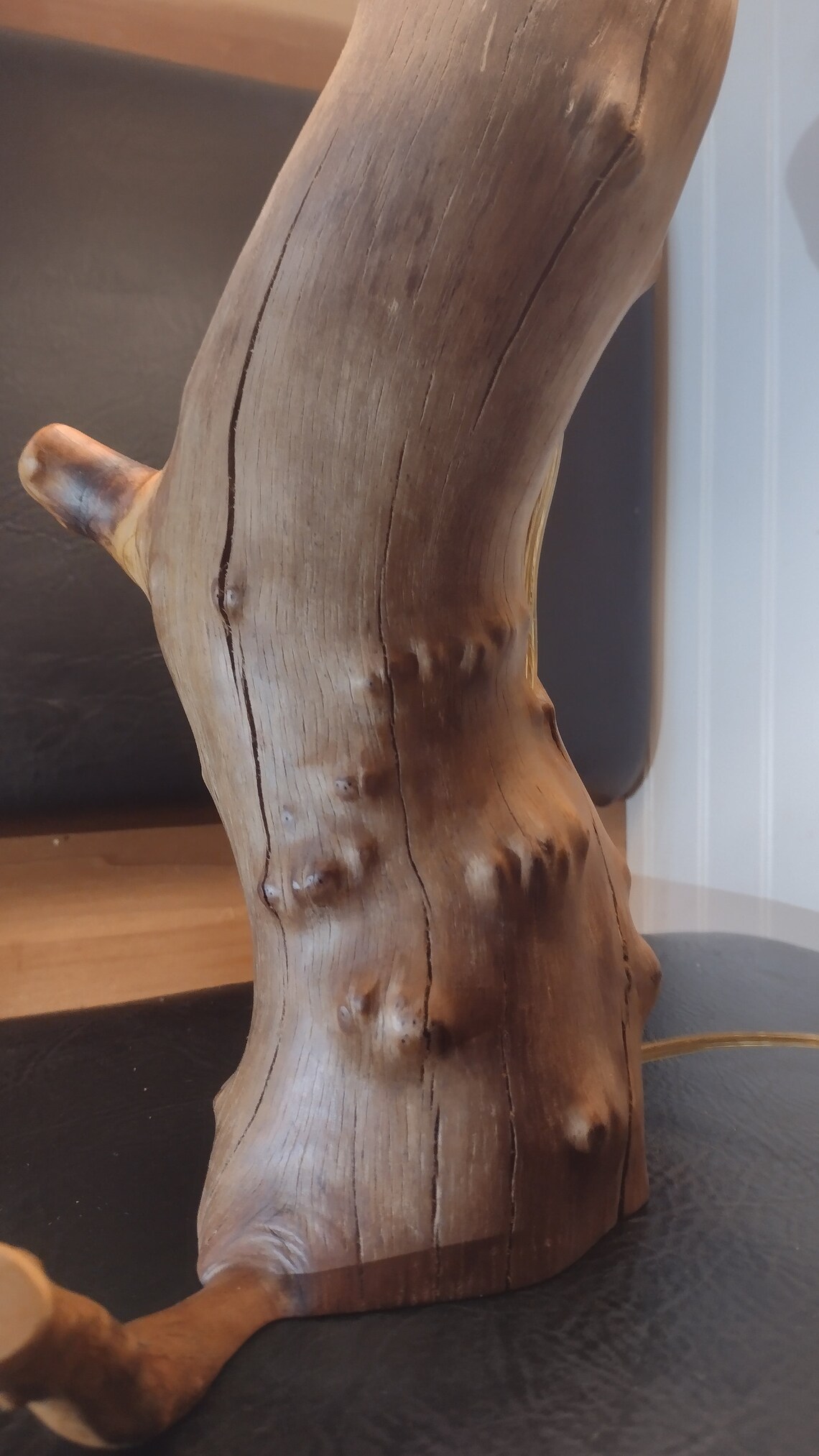 Beautiful Log Lamp, Tree Branch Table Lamp - Etsy