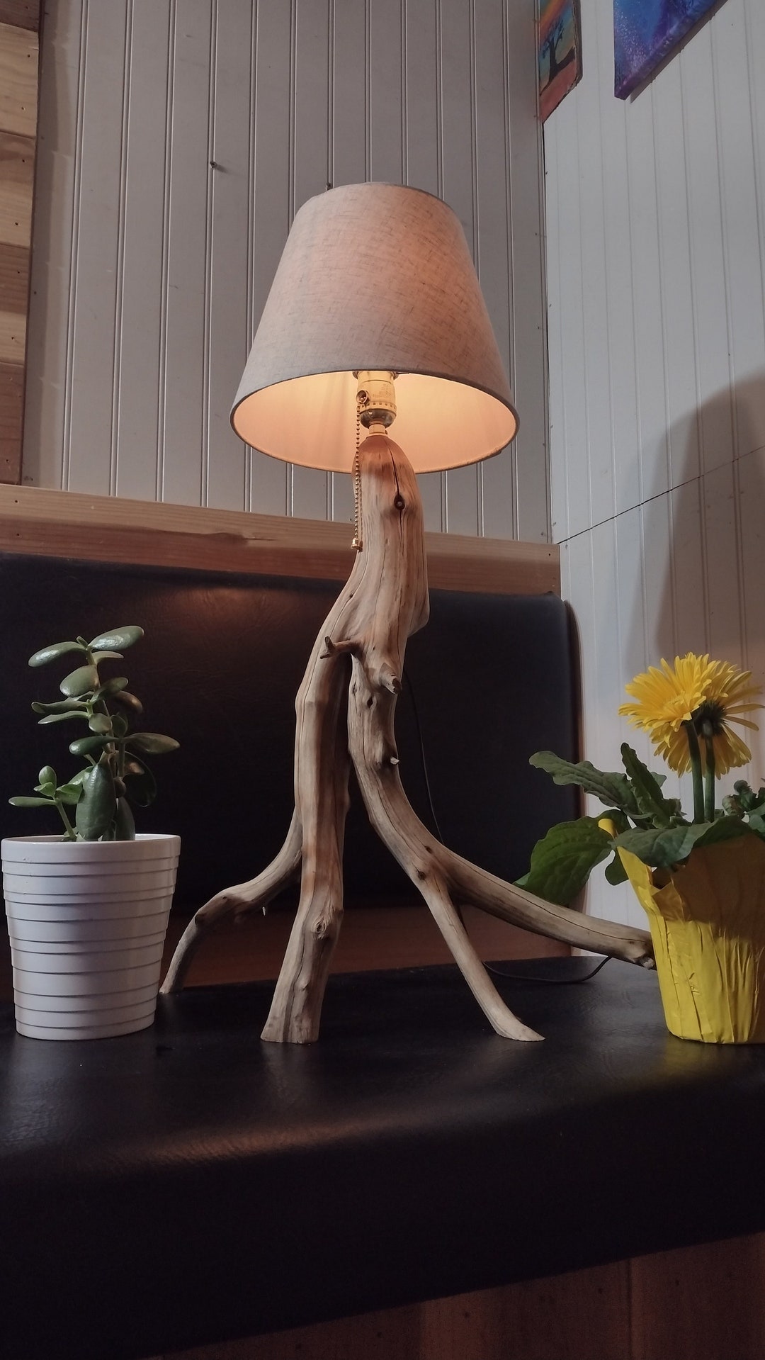 One of a Kind Tree Branch Lamp - Etsy