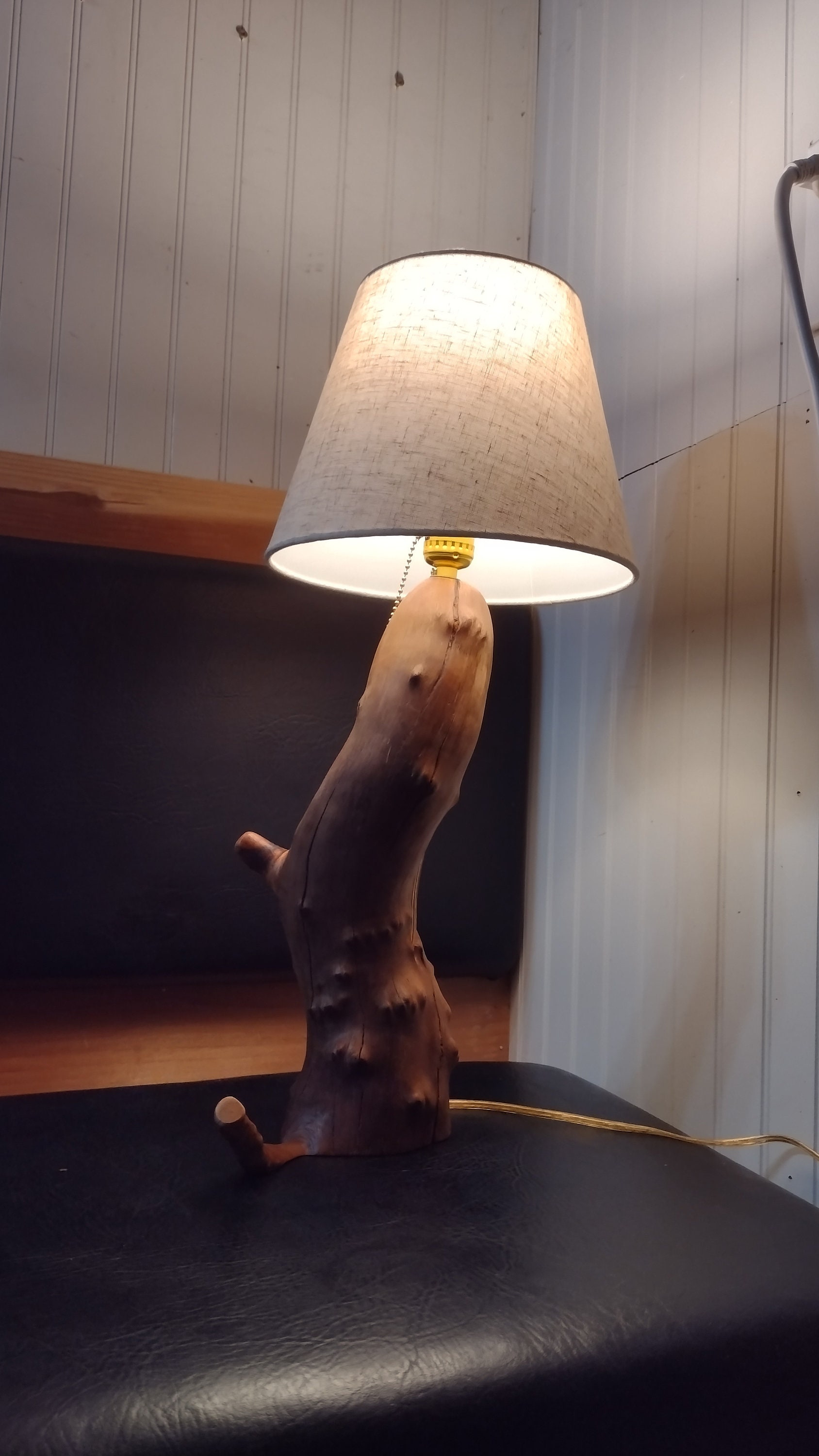 Beautiful Log Lamp, Tree Branch Table Lamp - Etsy