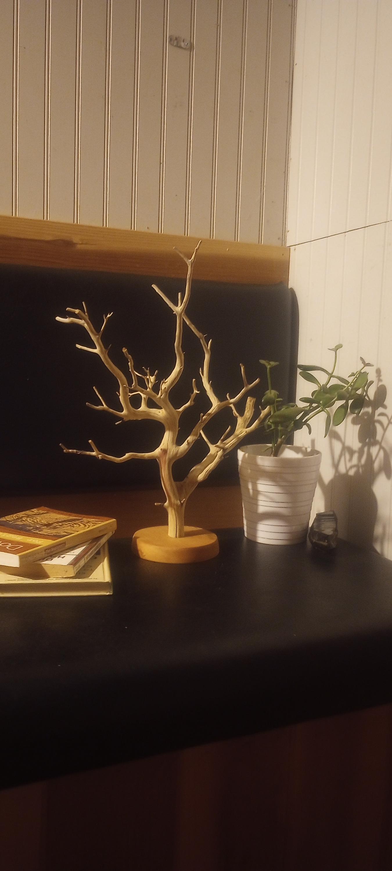 Tree Branch Jewelry Holder, Necklace Earring Bracelet and Ring Display ...