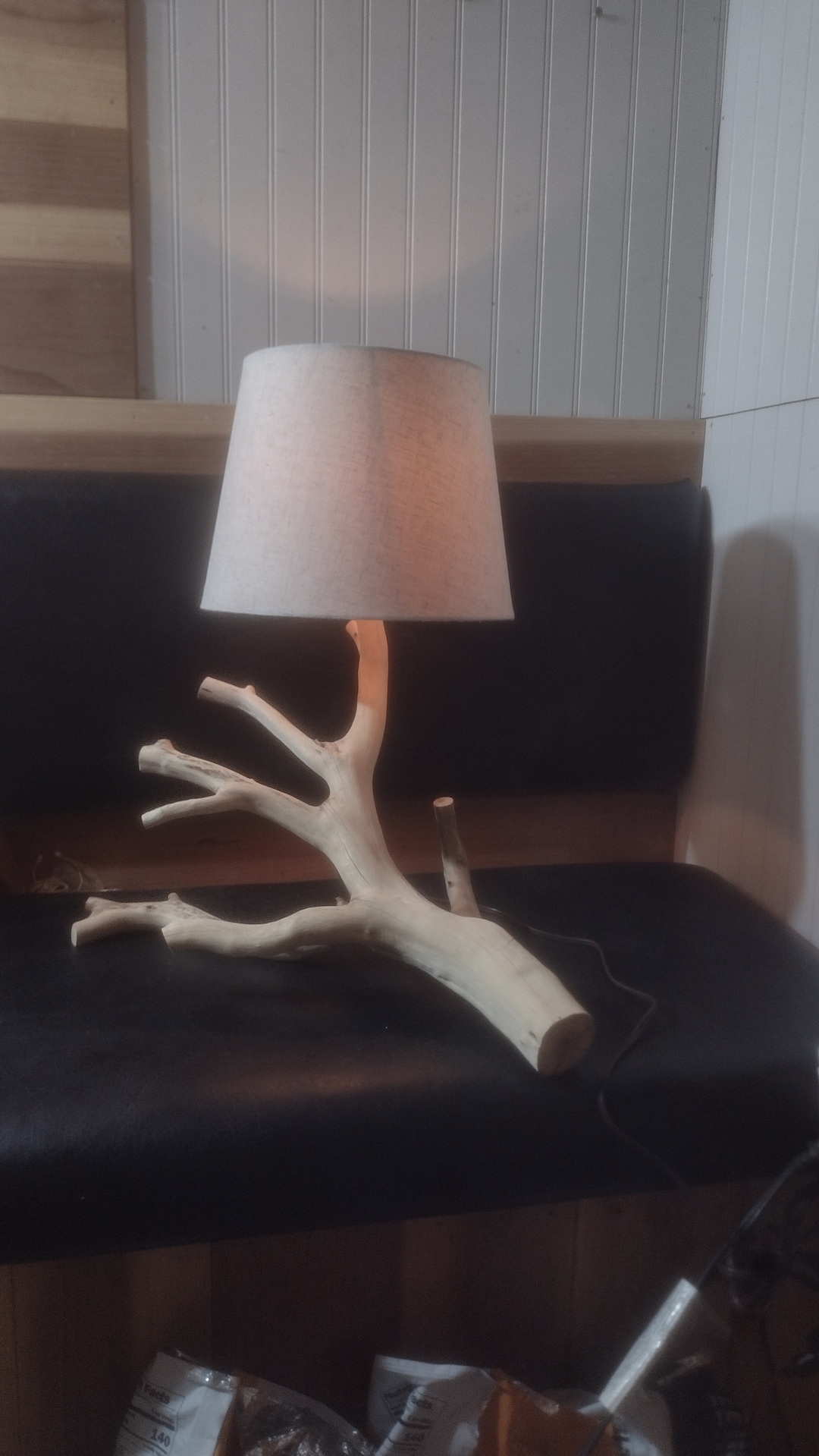 Driftwood Table Lamp Tree Branch Rustic Desk Lamp - Etsy