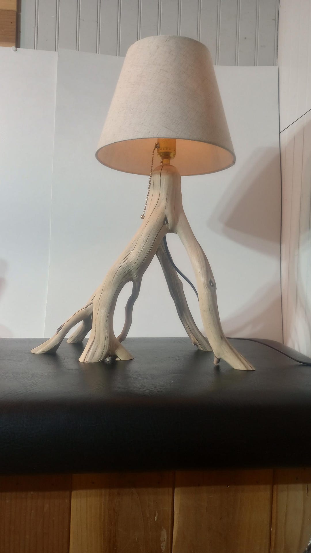 Real Tree Branch Table Lamp, Rustic Home Decor - Etsy