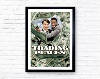 Trading Places Poster - Etsy