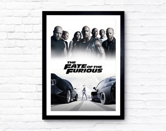 Furious 8 Poster - Etsy