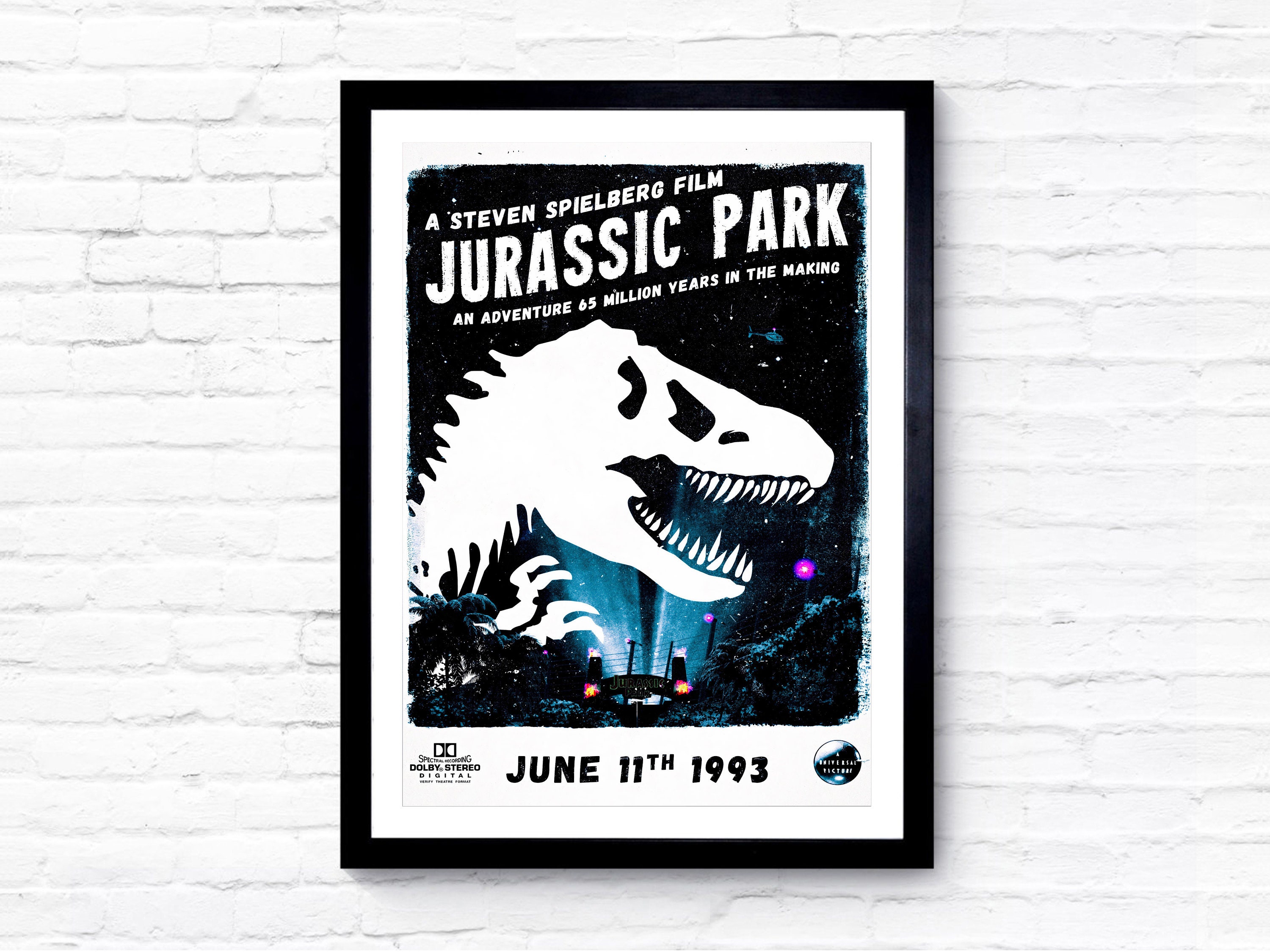 Jurassic Park 1993 Movie Poster