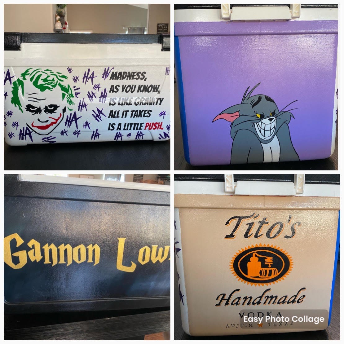 Painted Coolers - Etsy