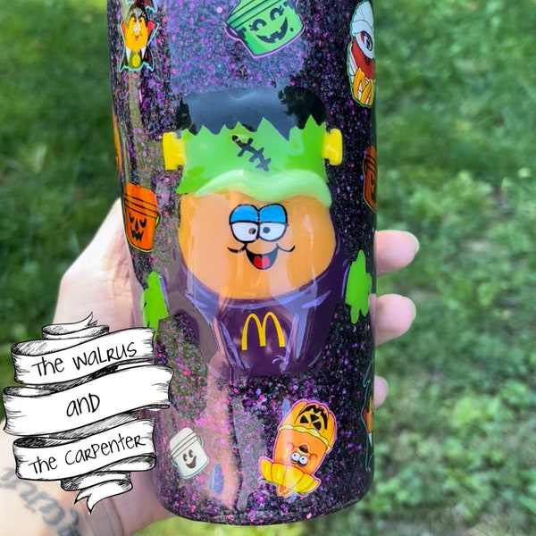 Mcdonalds Halloween Bucket Tumbler - Etsy