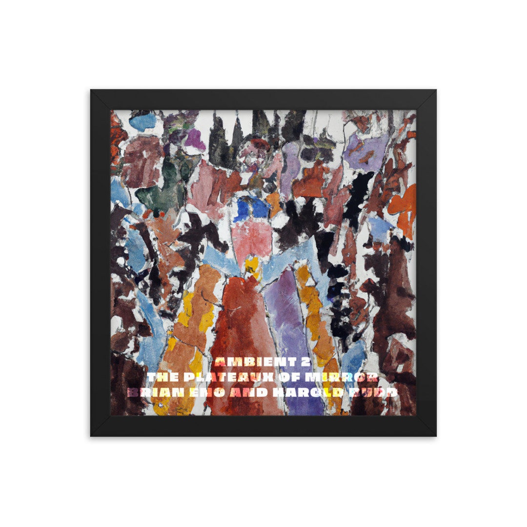 Ambient 2 the Plateaux of Mirror Framed Poster - Etsy