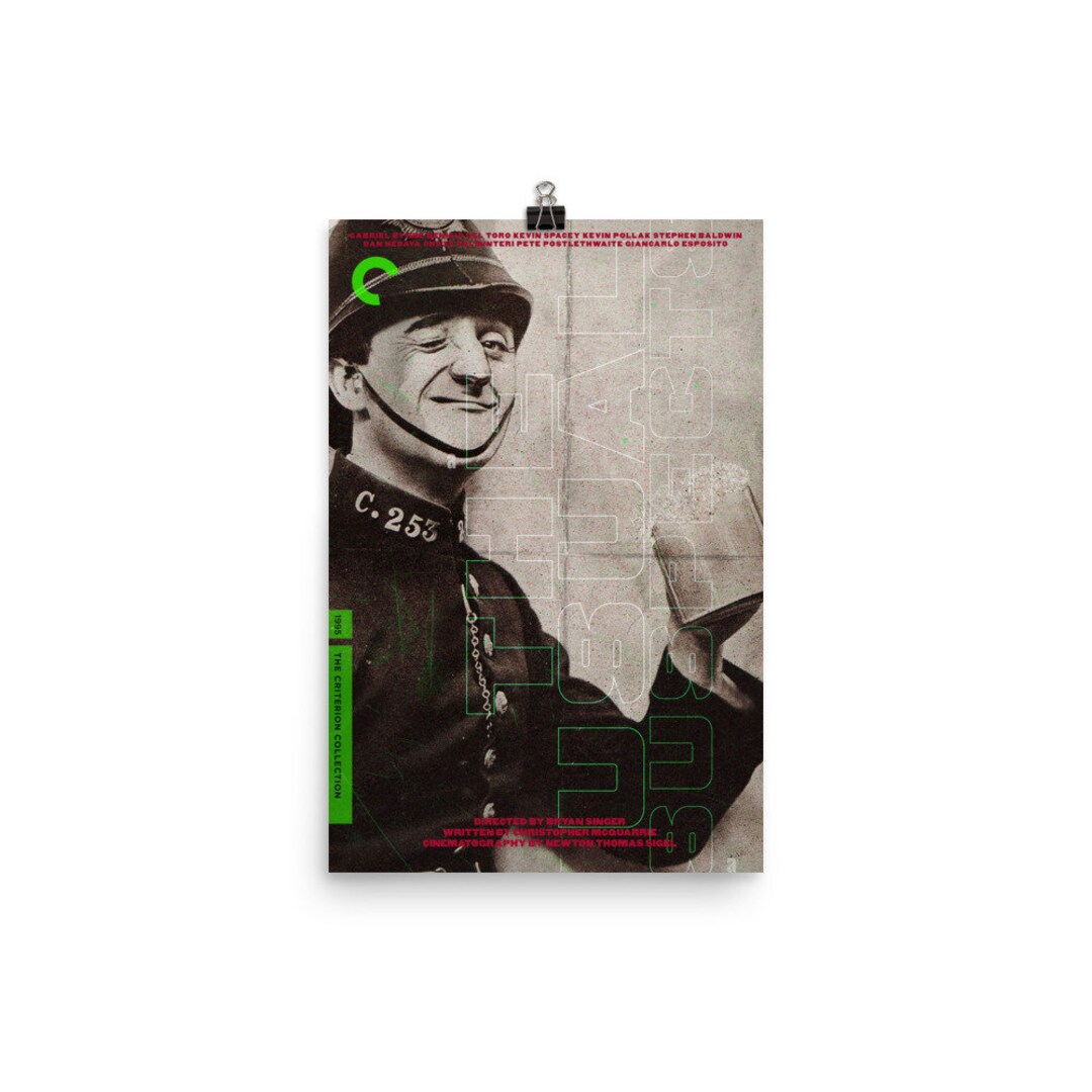 The Usual Suspects Fake Criterion Poster - Etsy
