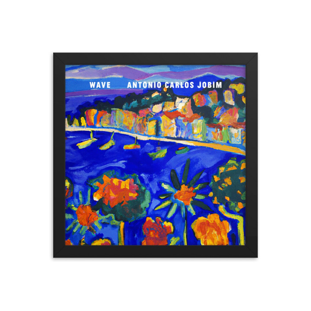 Wave by Antônio Carlos Jobim Framed Poster - Etsy