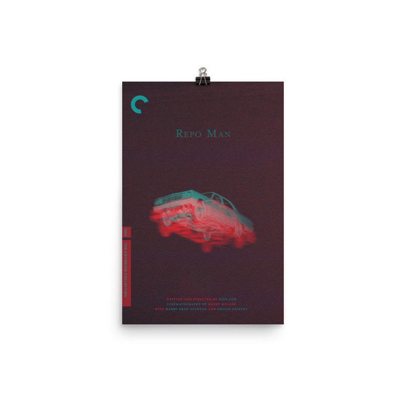 Repo Man Fake Criterion Poster - Etsy