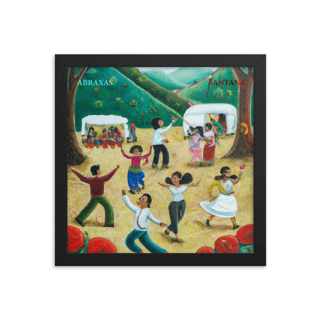 Abraxas by Santana Framed Poster - Etsy