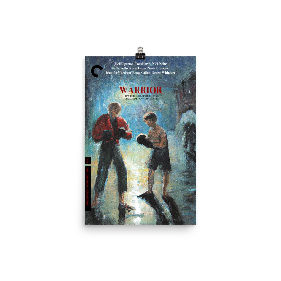 Warrior Fake Criterion Poster - Etsy