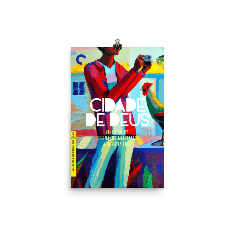 Cidade De Deus Fake Criterion Poster - Etsy